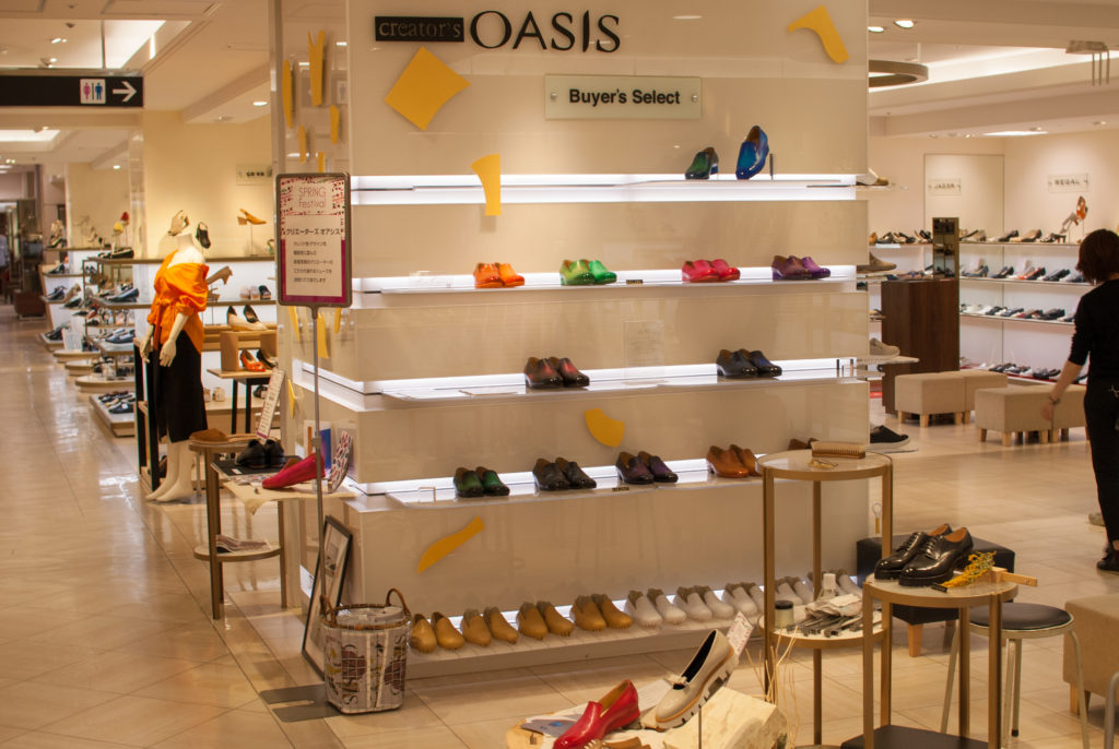 大阪高島屋 creator’s OASIS – yojiomi shoes & crafts